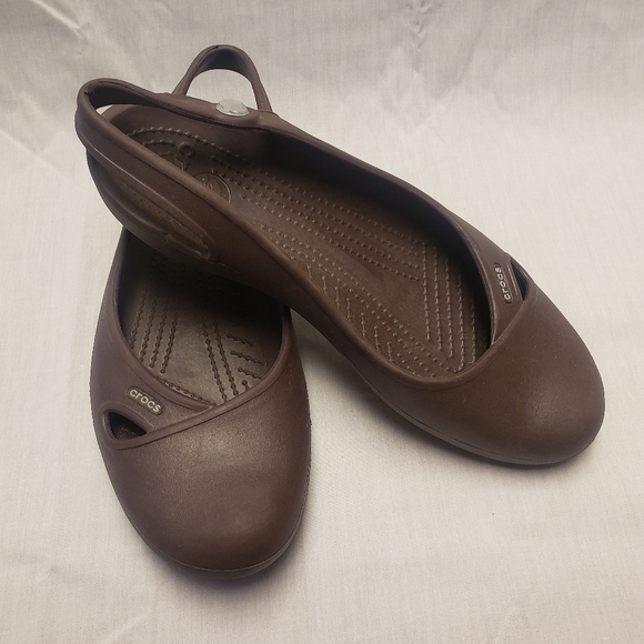 CROCS | Shoes | Crocs Slingback Ballet Flats | Poshmark
